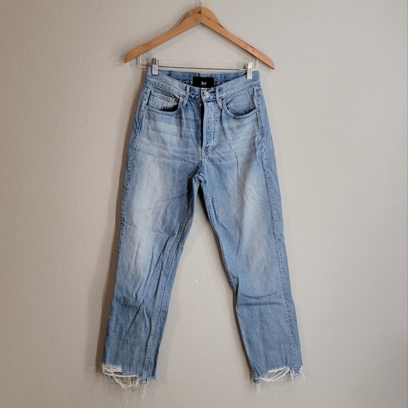 3x1 | Jeans | 3x Nyc Hidden Button Fly Highrise Jeans | Poshmark